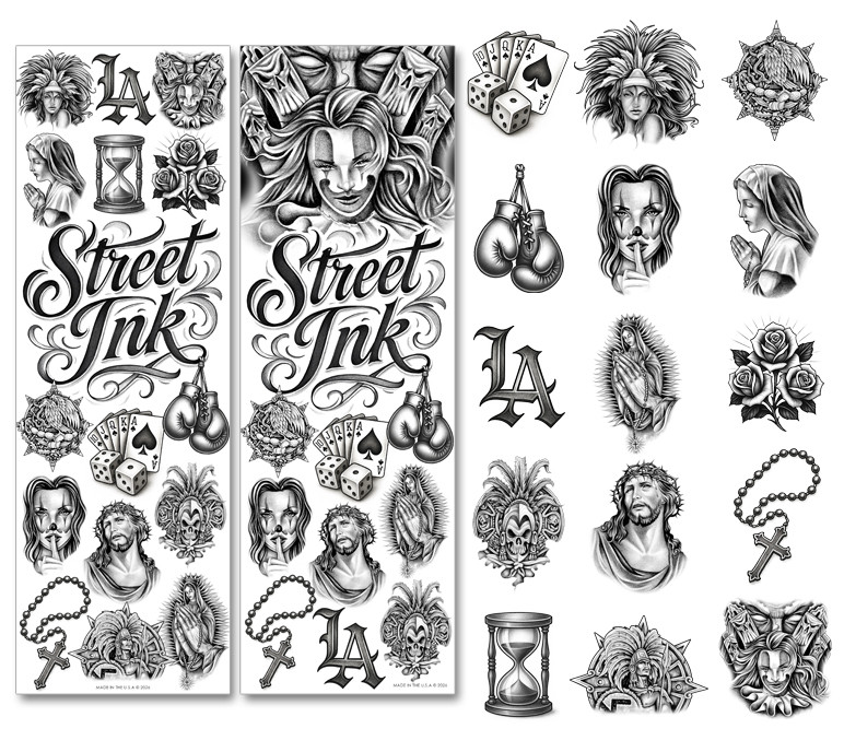 Street Ink Temporary Vending Tattoos (300 ct) | Candymachines.com