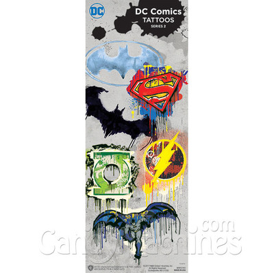 DC Comics Logo Vending Stickers (300 ct) - CandyMachines.com