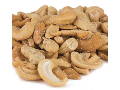 Whole Unsalted Roasted Bulk Cashews (15 lbs) - CandyMachines.com