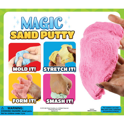 Magic Sand Putty Vending Capsules (2-inch) - CandyMachines.com