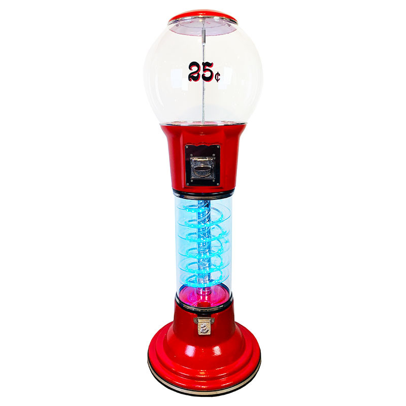 Spiral Gumaball Machine | CandyMachines.com