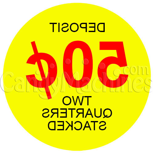Vending Machine Decals: Stickers, Labels, Coin Stickers | CandyMachines.com