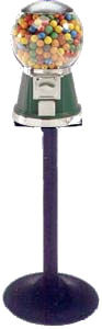 Single Head Gumball Machines on a Stand for Sale | CandyMachines.com
