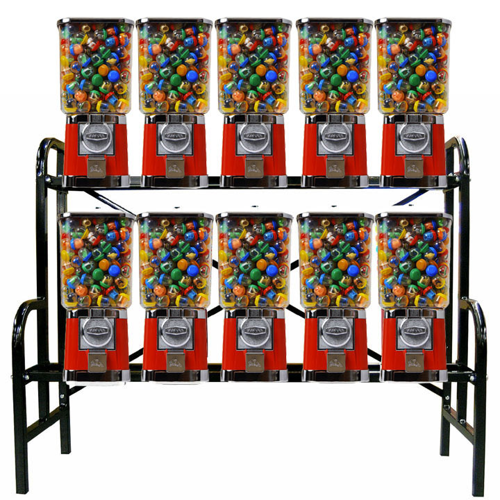 Combo Vending Machines - Bulk Vending Racks | CandyMachines.com