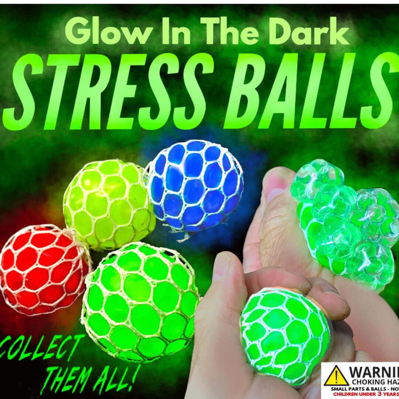 Stress Balls Vending Capsules (2 inch) 250 ct - CandyMachines.com