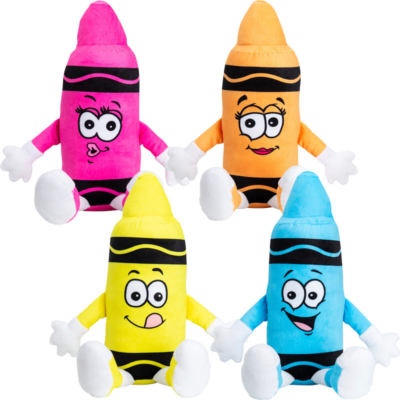 Plush stuffed animals and toys for claw machines and redemption prizes