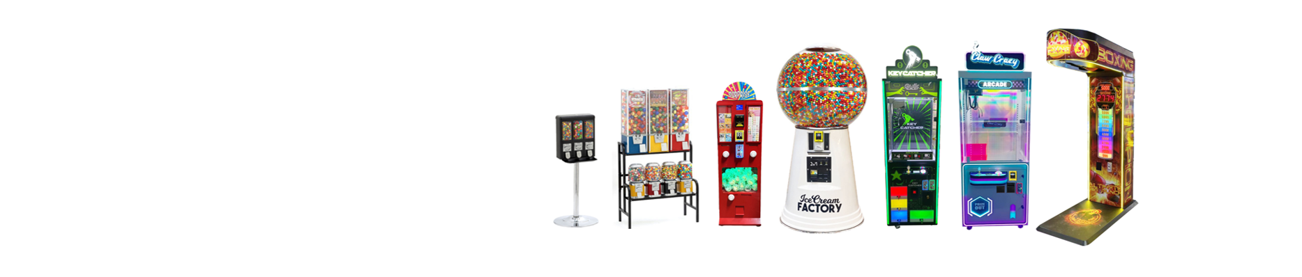 Candy and Amusement Vending Machines and Supplies; Bulk Candy, Gumballs ...