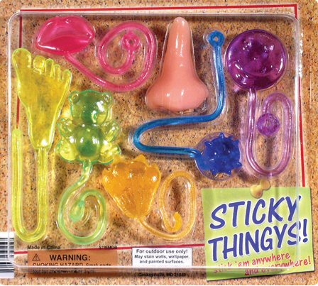 Sticky Thingys Mix Vending Capsules (2-inch) - CandyMachines.com