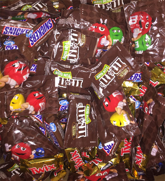 Mars Chocolate Favorites Fun Size Mix Candy (14 lbs)