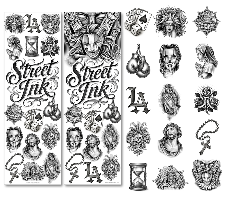 Street Ink Temporary Vending Tattoos (300 ct) | Candymachines.com