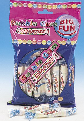 Smarties, Bubble Gum - CandyMachines.com