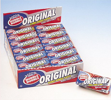 Dubble Bubble Original Sticks, 10 pc - CandyMachines.com