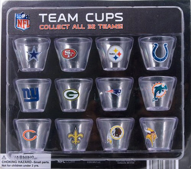 NFL Team Cups Vending Capsules - CandyMachines.com