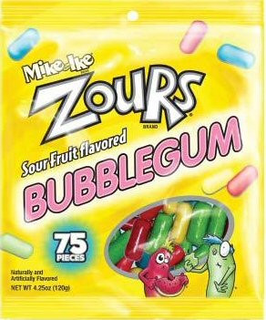 Mike & Ike and Zours Bubble Gum Mix - CandyMachines.com
