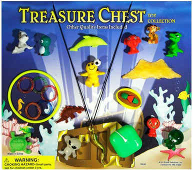Treasure Chest 25 cent Vending Capsules (2-inch) - CandyMachines.com