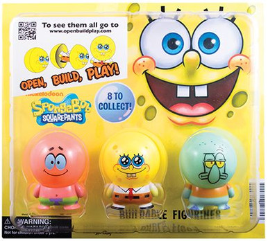 SpongeBob Buildables Vending Capsules (2-inch) - CandyMachines.com