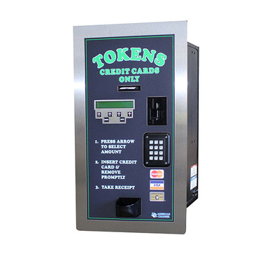 AC2007 Rear Load Credit Card - Token Dispenser