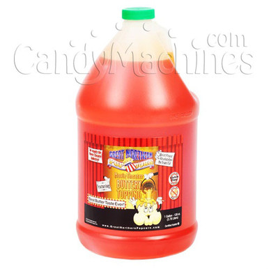 Buttery Topping Melted Butter Flavor, Gallon - CandyMachines.com