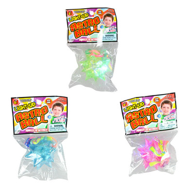 Assorted Light-Up Astro Ball Redemption Toys - CandyMachines.com
