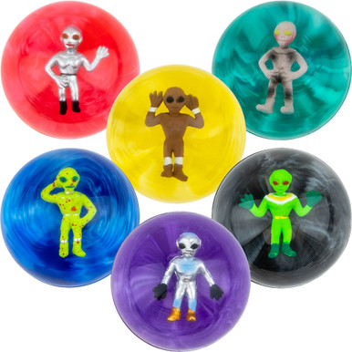 Aliens 3-D 45mm High Bounce Balls | Candymachines.com