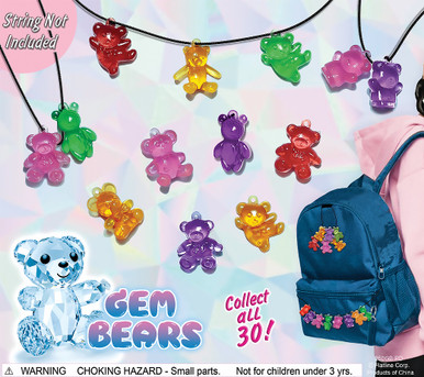 Gem Pet Bears Vending Capsules | Candymachines.com