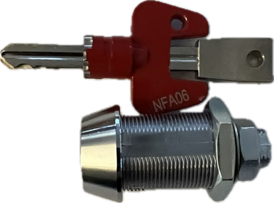 Locker Box Replacement Lock And Key 07 (Without Latch)