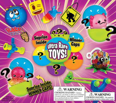 Ultra Rare Toy Explosion #2 Vending Capsules (2 inch) 250 ct ...