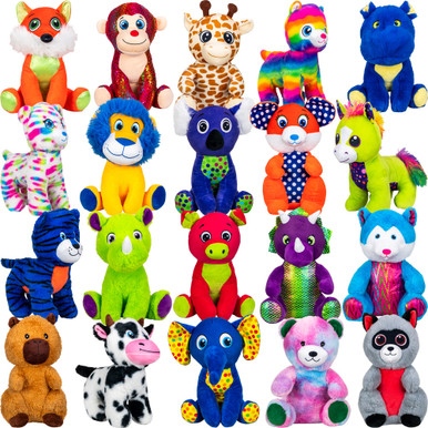 Jumbo Generic Plush #61 Mix (40 ct) 12 inch - 14 inch