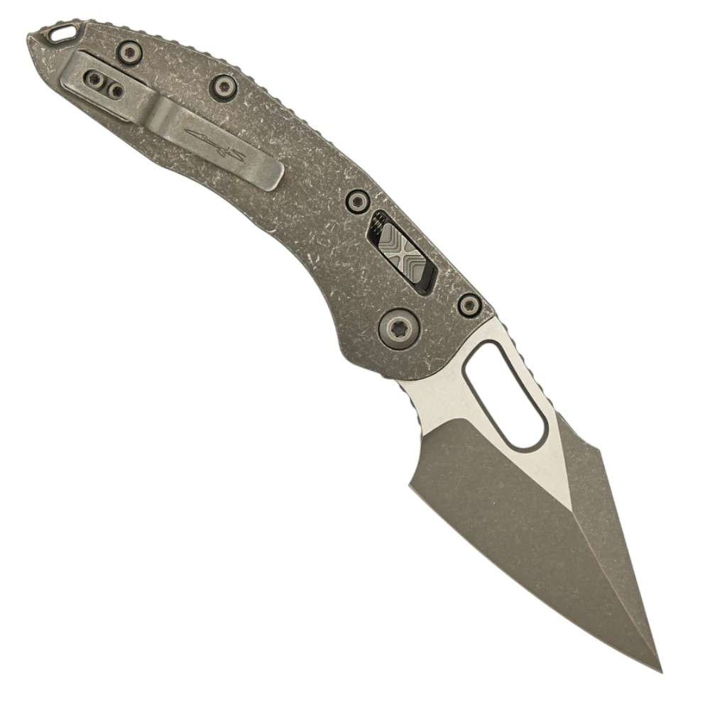 Microtech Stitch - Ram Lock Knife | Apocalyptic Finish Titanium ...