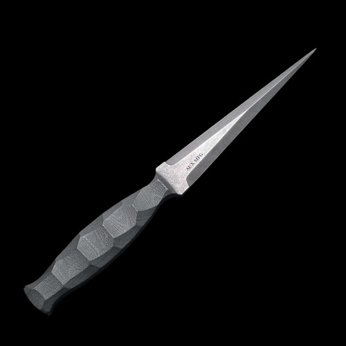 Auxiliary Manufacturing Fs Spike Mini Black G10 - Cajun Knife And Gear