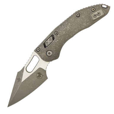 Microtech Stitch - Ram Lock Knife | Apocalyptic Finish Titanium ...