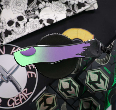 Heretic Knives Hydra V4 Recurve Cel Shade Frankenstein Monster | Unique ...