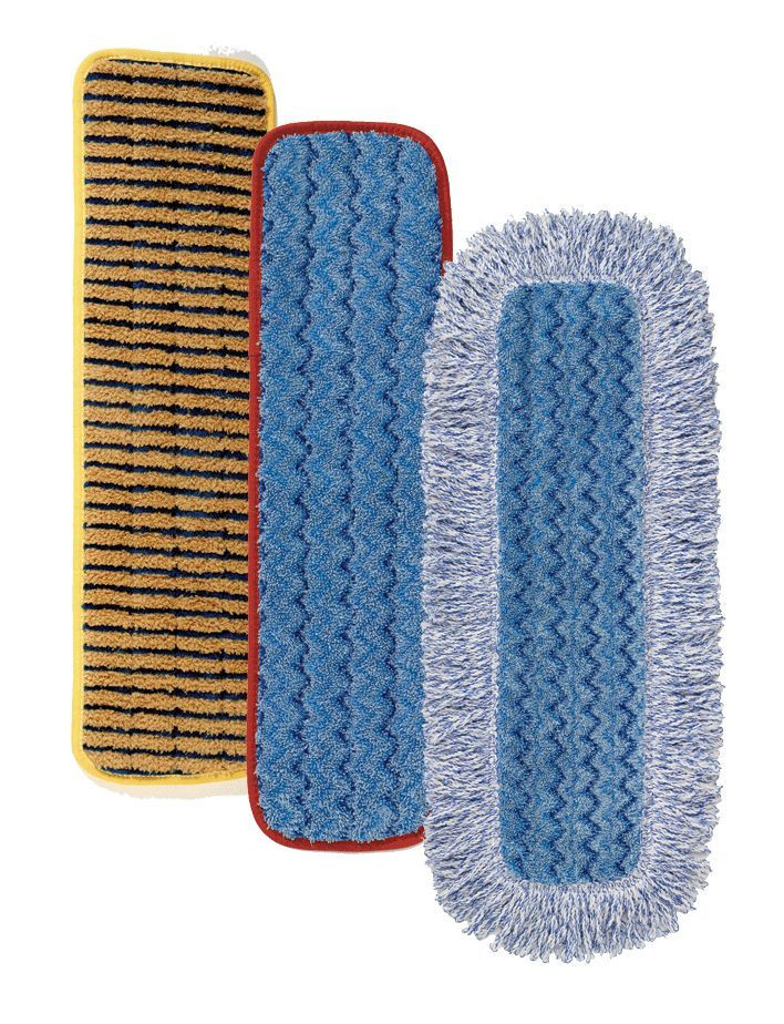 Rubbermaid HYGEN 18" Microfiber Scrubber Mops - Fore Supply Company