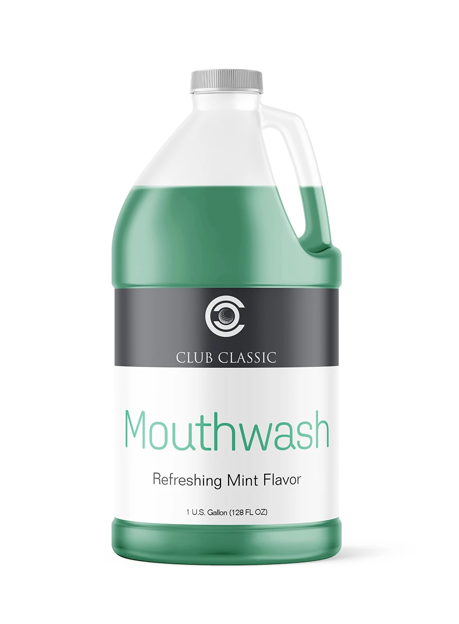Club Classic Mint Mouthwash - Gallon - Fore Supply Company