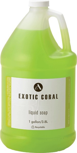 Exotic Coral Liquid Soap - Fore Supply Company