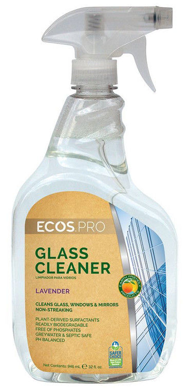 ECOS Pro Window Cleaner - Lavender - 32 oz. Trigger - Fore Supply Company