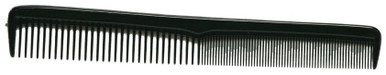 Club Classic Unbreakable Black 7" Plastic Combs - Dozen - Fore Supply ...