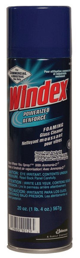Windex Aerosol Window Cleaner 20 oz - Fore Supply Company