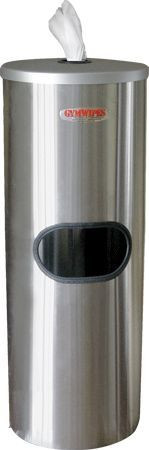 Gym Wipe Stainless Steel Stand (DS)(#) - Fore Supply Company
