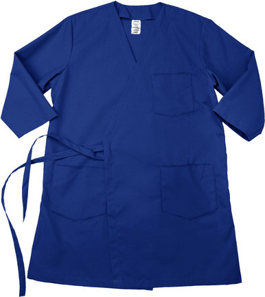 Wraparound Smocks - Small Size: 36-38 Green (S)(#) - Fore Supply Company