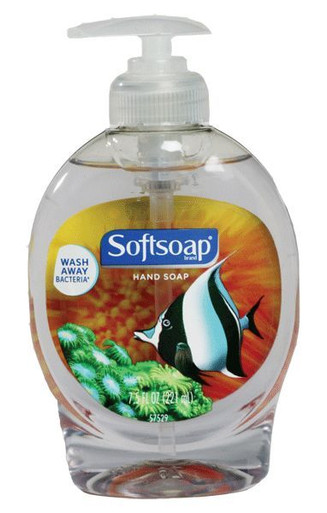Softsoap Liquid Soap Aquarium 7.5 oz. (Clear) - Fore Supply Company