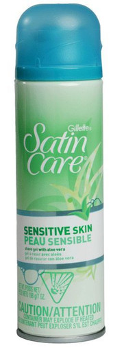 Gillette Satin Care Sensitive Skin 7 oz. - Fore Supply Company