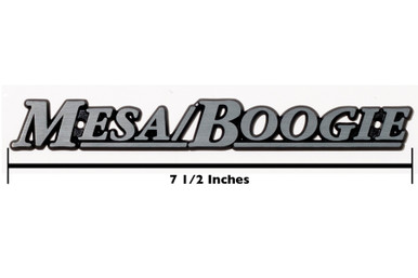Logo Panel - Mesa/Boogie - 7 1/2" - MESA/Boogie