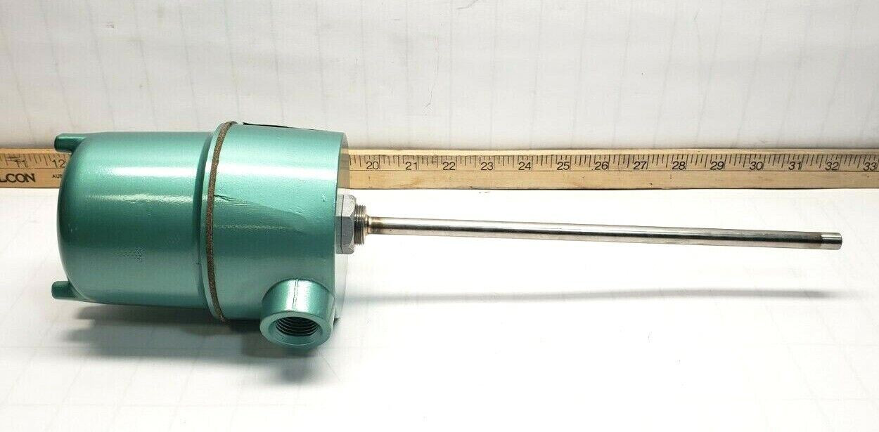 NEW BURLING EXPLOSION PROOF TEMPERATURE CONTROL 100-300 F 9 1/8" PROBE ...