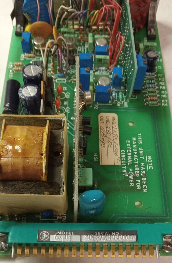 NEW ECS PROCESS CONTROL BOARD ECS 6414 - C & G Surplus Inc.