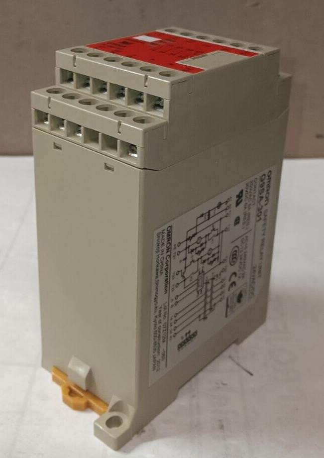 NEW OMRON G9SA-301 STI G9SA SAFETY RELAY UNIT 24V AC/DC - C & G Surplus ...