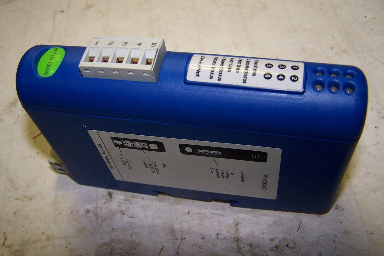 METTLER TOLEDO DEVICE NET MODULE DEVICENET DNB00001000 - C & G Surplus Inc.