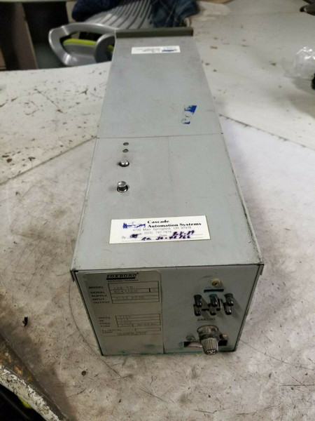 FOXBORO 124-FE SCANFOLD CHART RECORDER 115 VAC 3-15 PSIG 3.1 VA - C & G ...