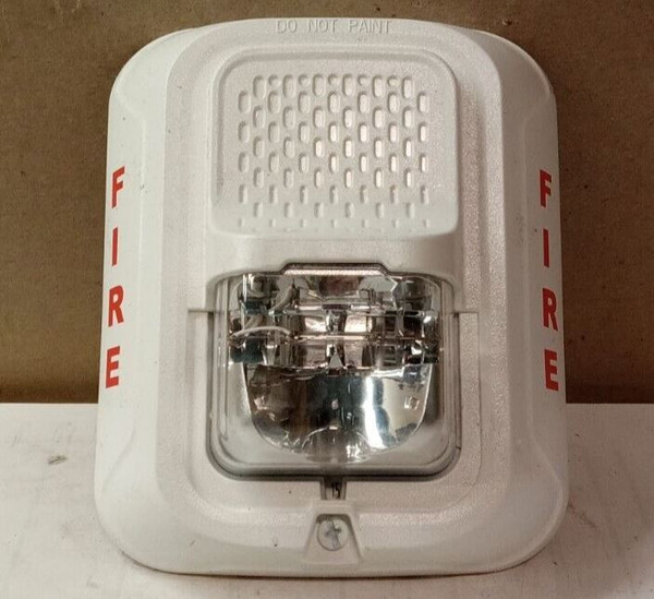 NEW SYSTEM SENSOR SWL FIRE ALARM STROBE INDOOR WALL MOUNT WHITE 12/24 ...