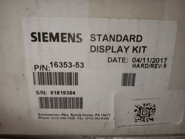NEW SIEMENS 16353-43-12 MOORE 353 DISPLAY ASSEMBLY - C & G Surplus Inc.